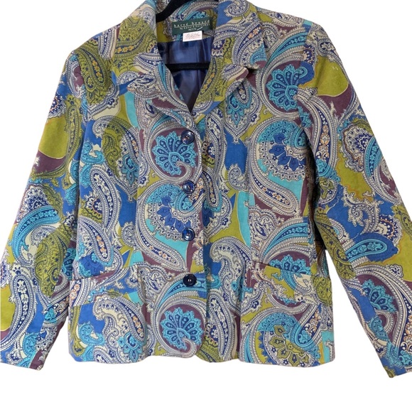 Harve Benard | Jackets & Coats | Vintage Harve Benard Size 4p Paisley ...